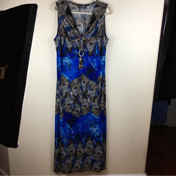 The Pyramid Collection | Dresses | The Pyramid Collection Womens Blue ...